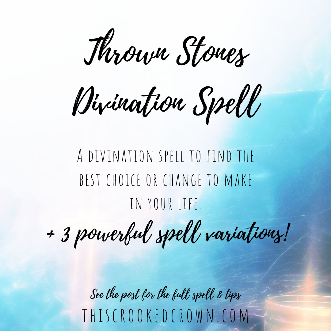 Thrown Stones Divination Spell – This Crooked Crown